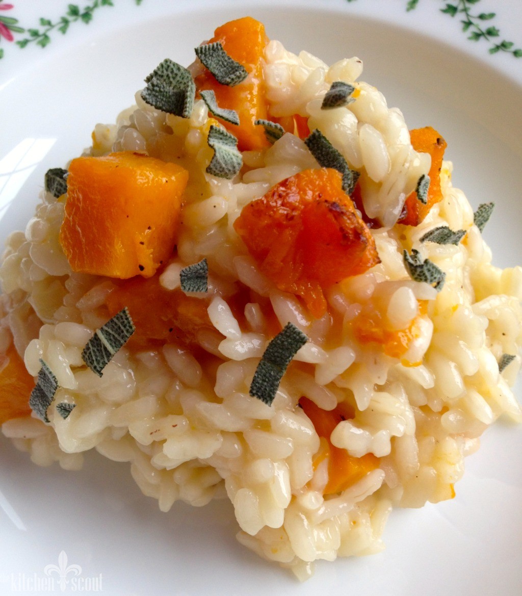 Butternut Squash Risotto | The Kitchen Scout