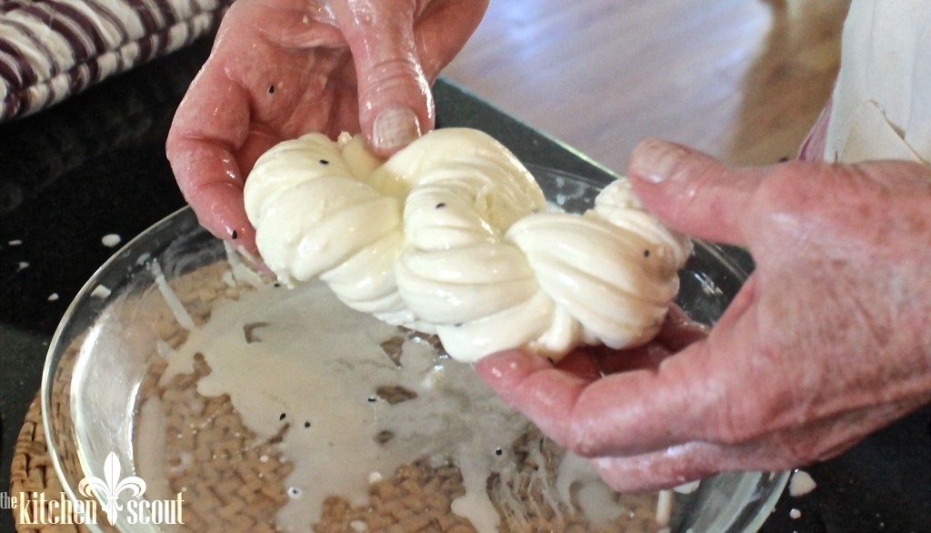 Homemade String Cheese | The Kitchen Scout