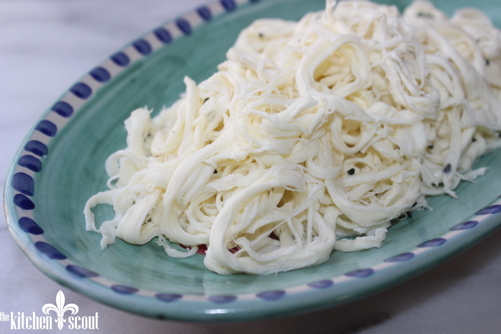 Homemade String Cheese | The Kitchen Scout