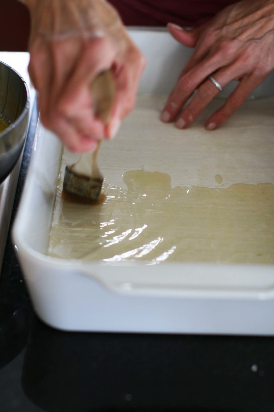 Armenian Spinach and Cheese Phyllo Pie (Sou-Beoreg) | The Kitchen Scout